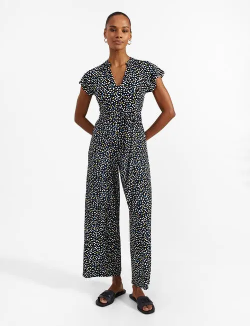 HOBBS LONDON Eden Jersey Jumpsuit - Navymulti