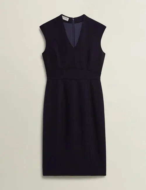 HOBBS LONDON Aly V-neck Knee Length Dress