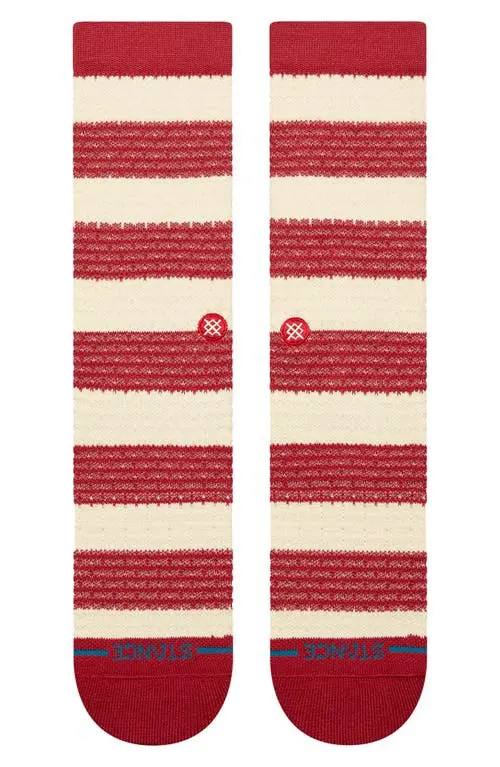 Stance Peppermint Waffle Crew Socks