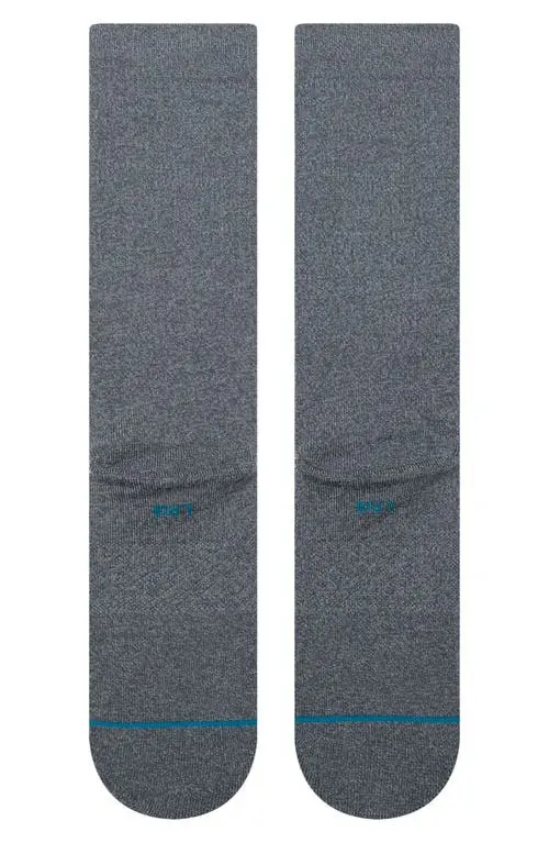Stance Icon Wool Blend Crew Socks - Grey