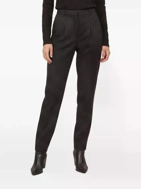 Magda Butrym 2020 Pinstripe-pattern Tapered Trousers