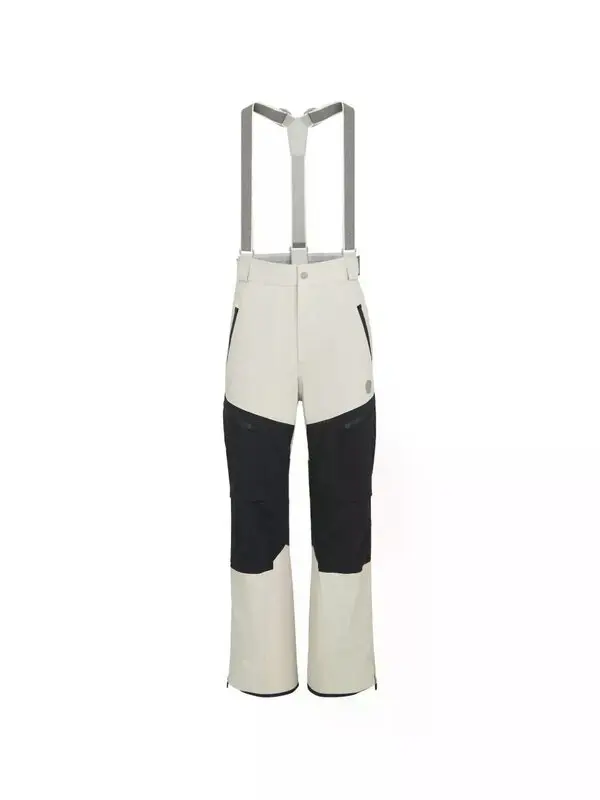 Brunello Cucinelli Mountain Performance Salopettes In Bonded Taffeta With Logo