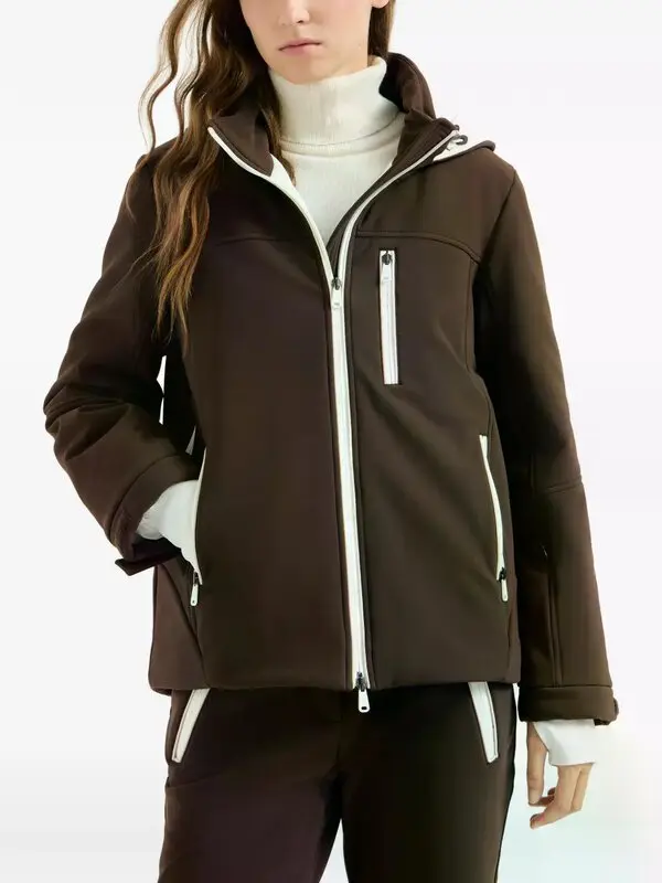Brunello Cucinelli Bonded Techno Fabric Hooded Mountain Jacket With Thermore® Padding