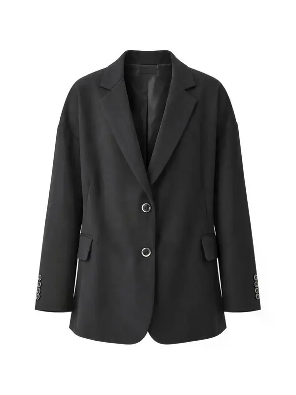 NINE:INTHE:MORNING Tecla Oversized Blazer - Black
