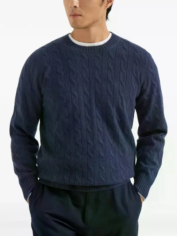Brunello Cucinelli Cable-knit Cashmere Sweater