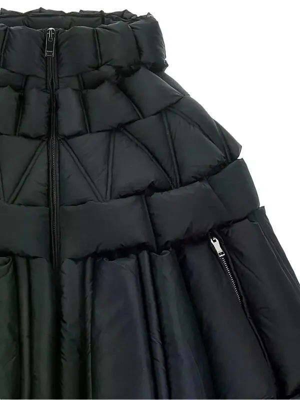RAXXY Padded Braided-structure Cape