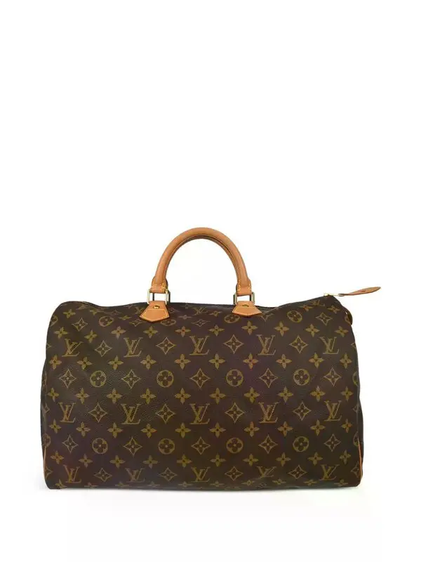 LOUIS VUITTON 40 Speedy Monogram Tote Bag