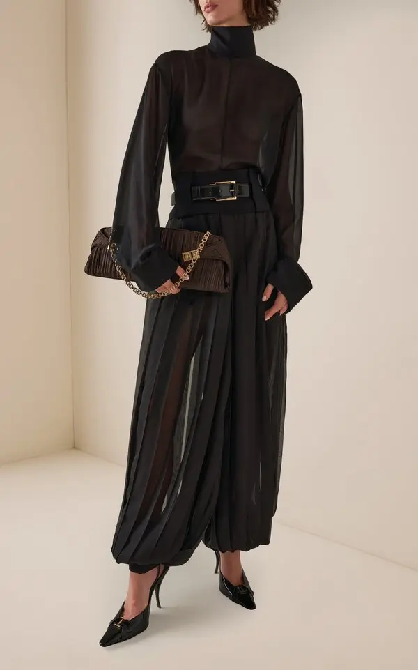 FERRAGAMO Sheer Trousers