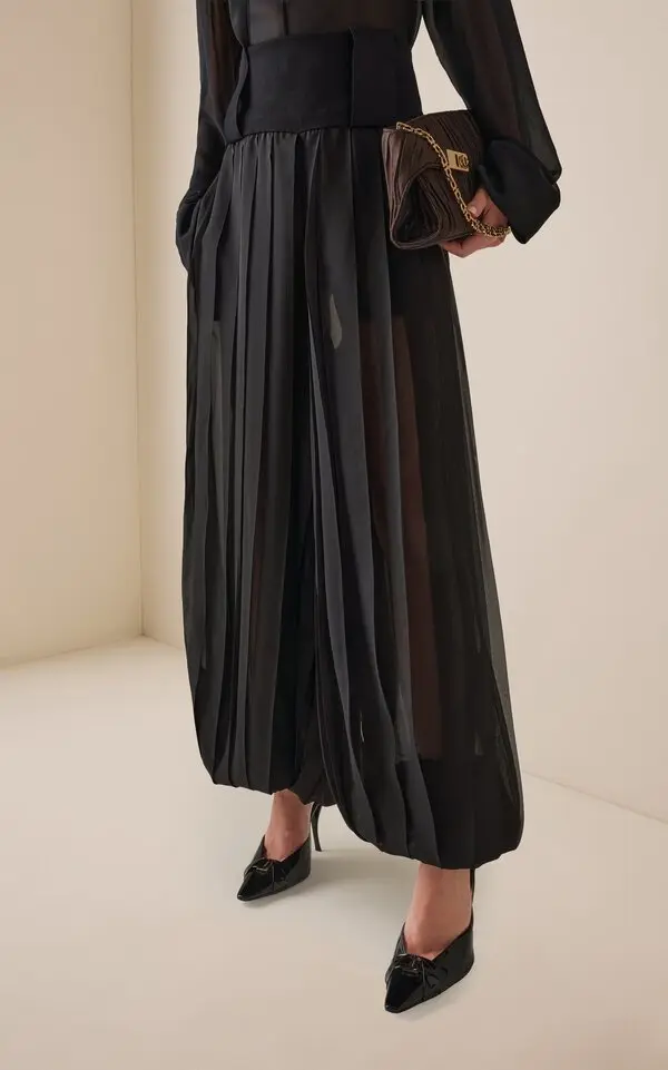 FERRAGAMO Sheer Trousers