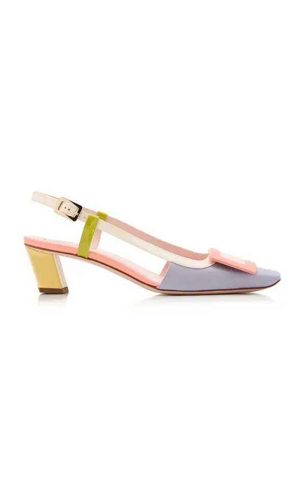 ROGER VIVIER Belle Vivier Slingback Pumps - Multi