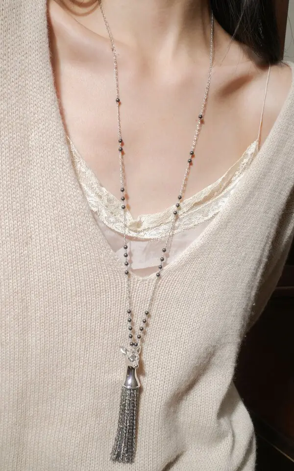 SEIDLER Fawn Tassel Necklace
