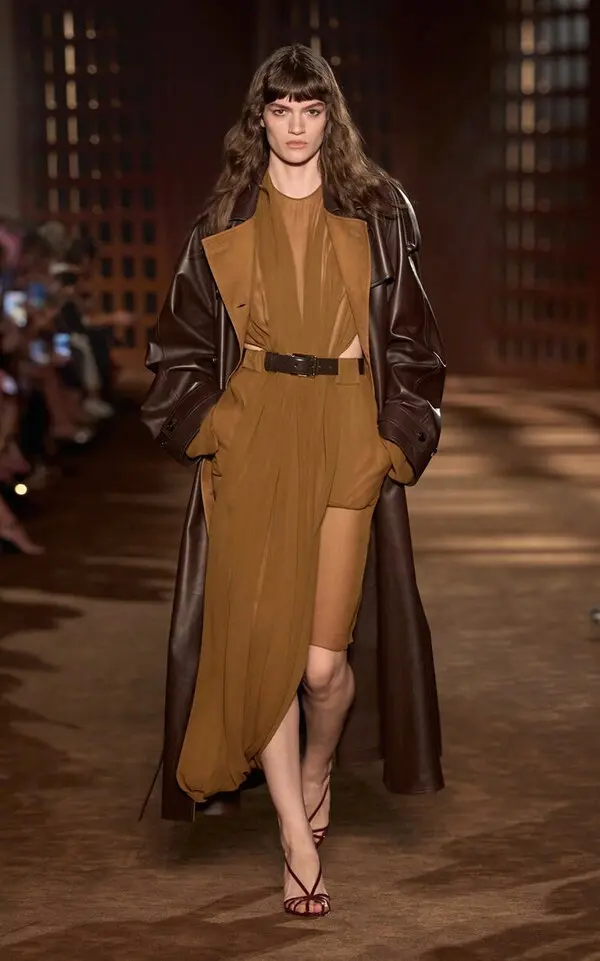FERRAGAMO Silk Draped Top