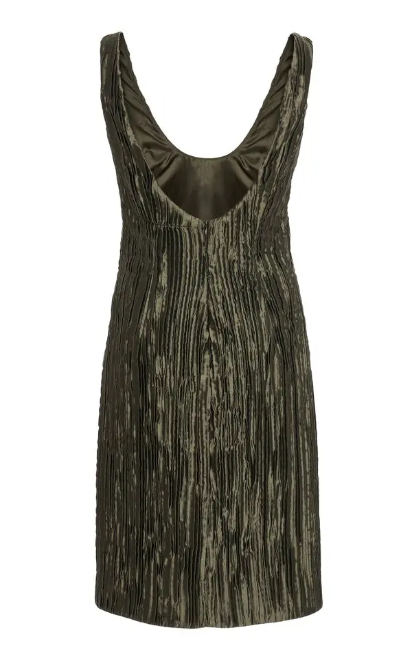 FERRAGAMO Silk-blend Mini Dress