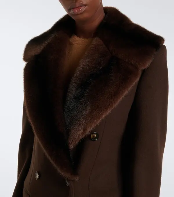 Stella McCartney Double-breasted Wool Coat