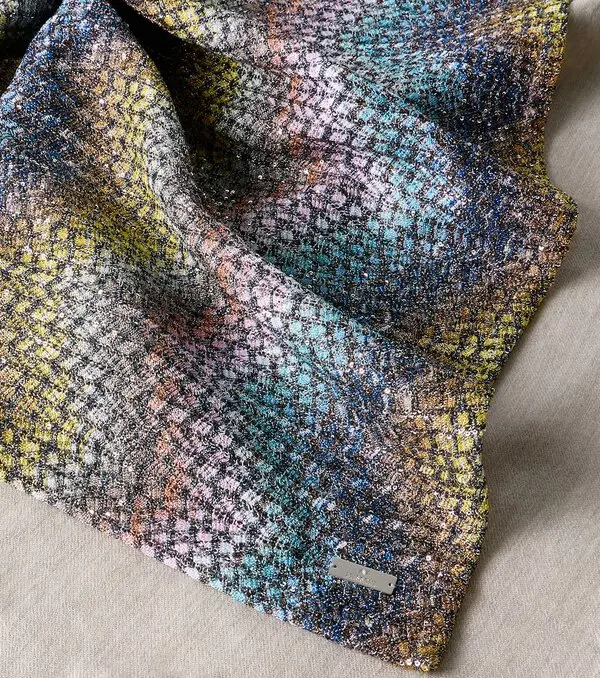 Missoni Salina Zigzag Lamé Throw