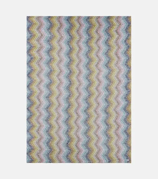 Missoni Salina Zigzag Lamé Throw