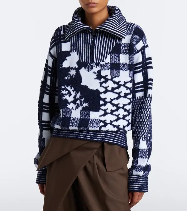 Loewe X Cosima Von Bonin Wool-blend Sweater