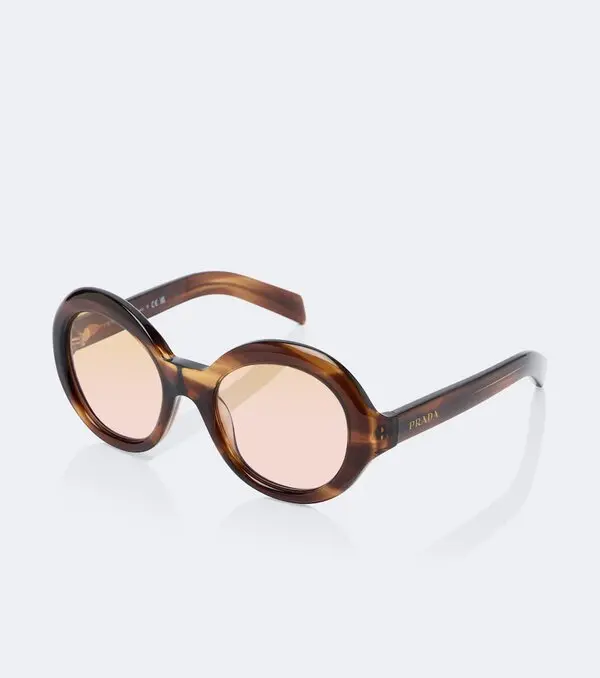 Prada Shadowplay Round Sunglasses