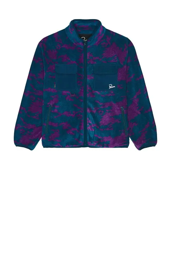 PARRA Purple Darwin Camo Fleece