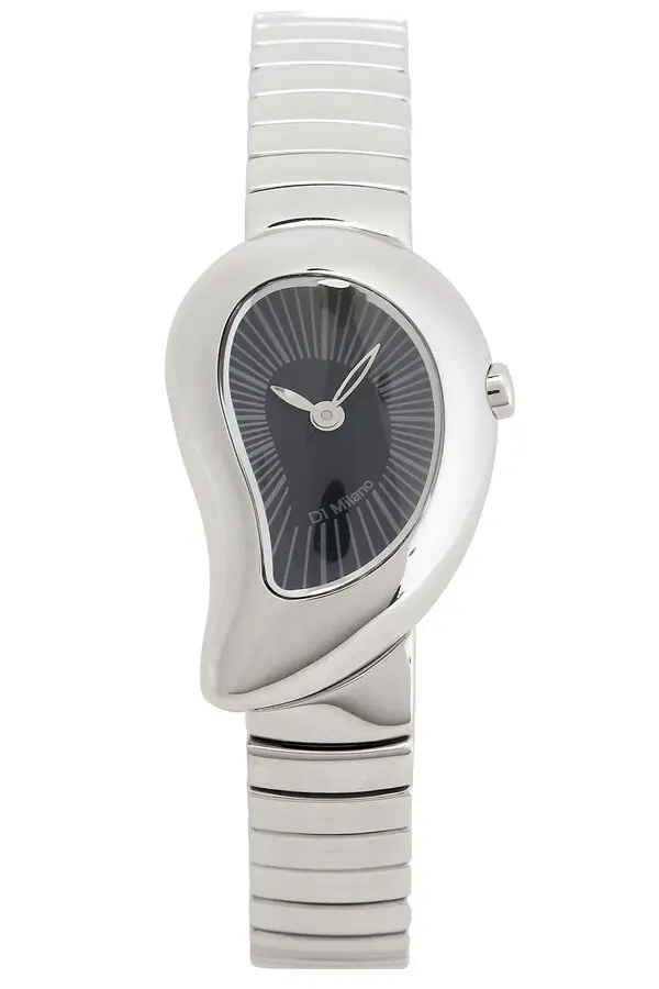 D1 MILANO Pure Drop Watch In Metallic - Silver