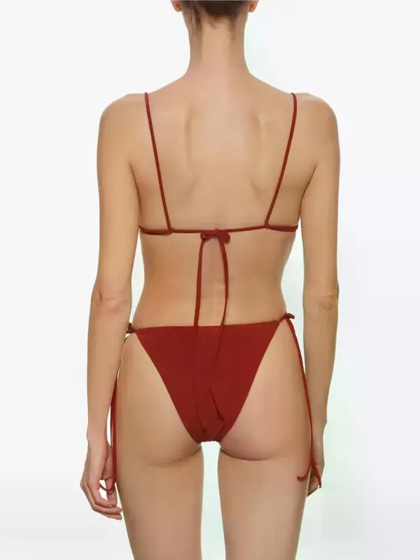PALMIZA Rua Cut-out Bikini Set - Red