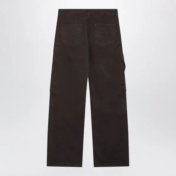 Rick Owens Double Cargo Dark Dust Jeans In Cotton - Brown