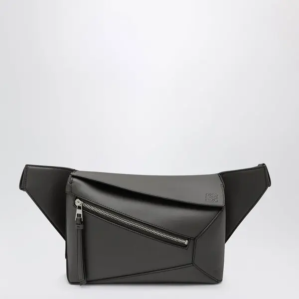 Loewe Puzzle Small Belt Bag In Dark Grey