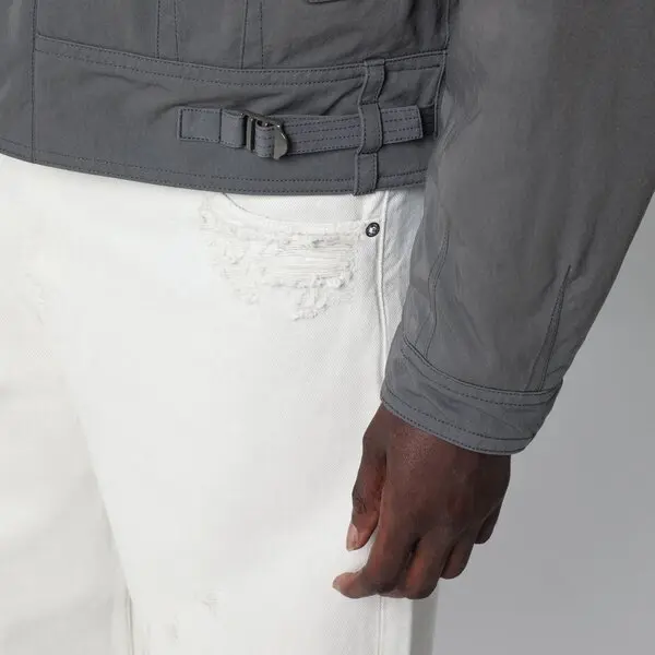 Our Legacy Grey Orbit Jacket In Nylon Twill
