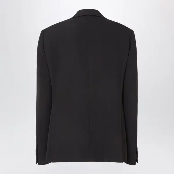 Fendi Double-breasted Blazer In Virgin Wool