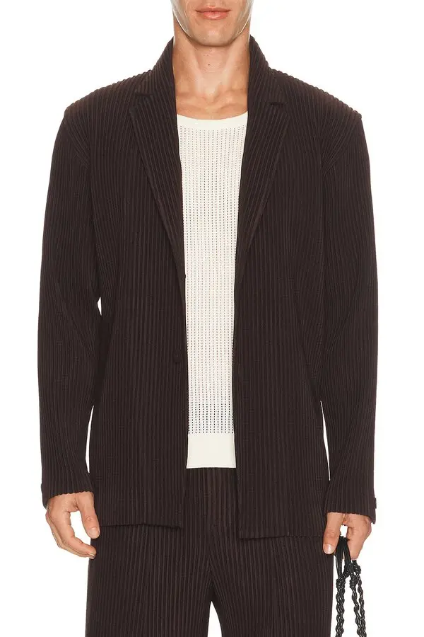 Issey Miyake Kersey Pleats Jacket