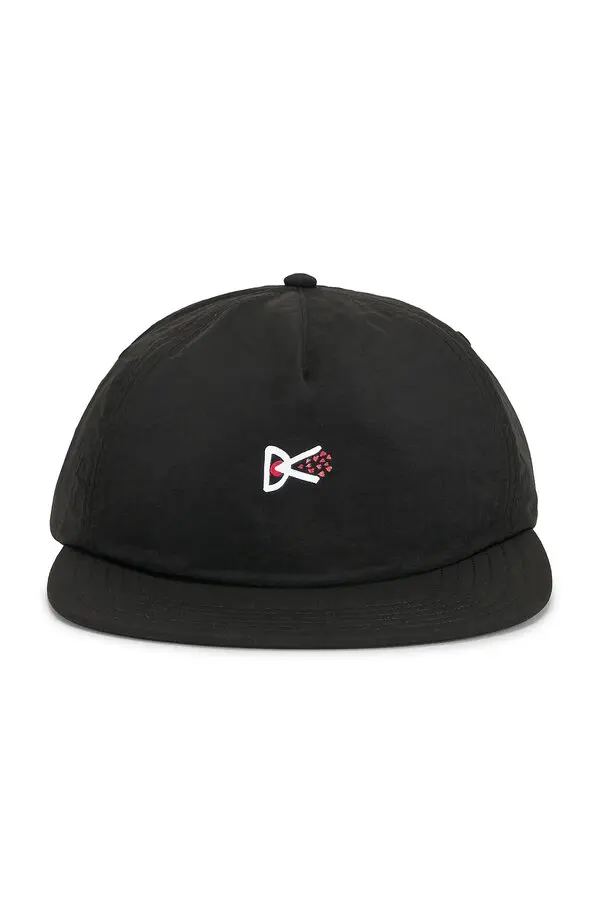 DISTRICT VISION Paneled Nylon Hat - Black