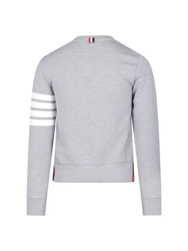 Thom Browne Crewneck Sweatshirt "loopback 4-bar