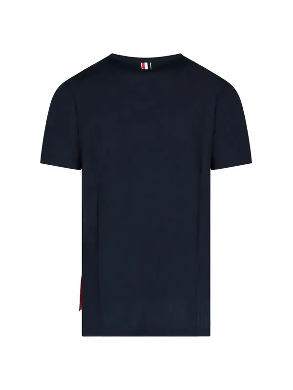 Thom Browne Pocket T-shirt - Blue