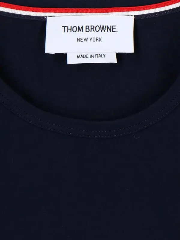 Thom Browne Pocket T-shirt - Blue