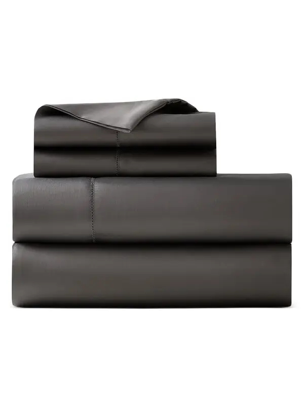 Ralph Lauren 4-piece Sateen 624-thread Count Sheet Set - Grey