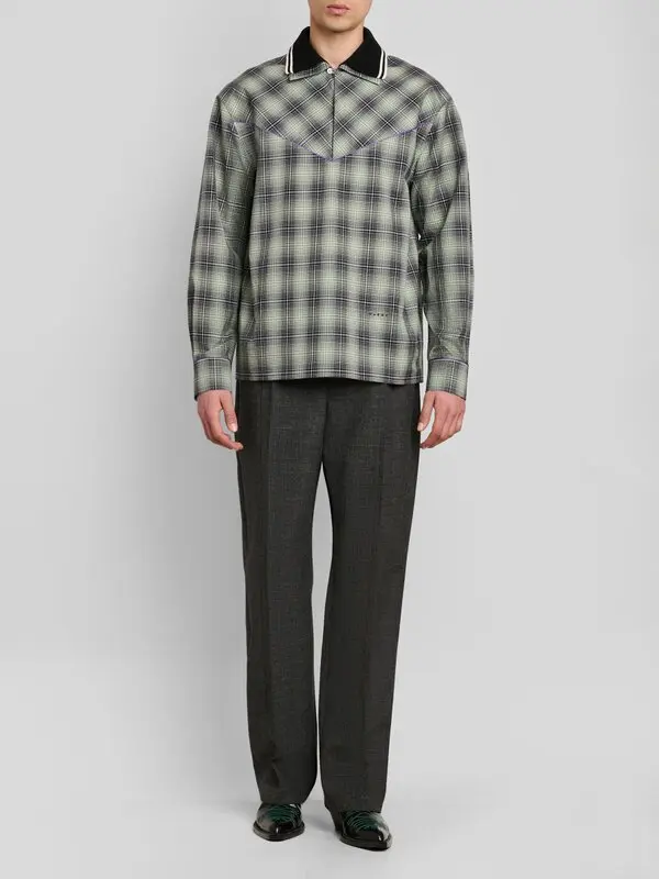 Marni Check Cotton Poplin Shirt