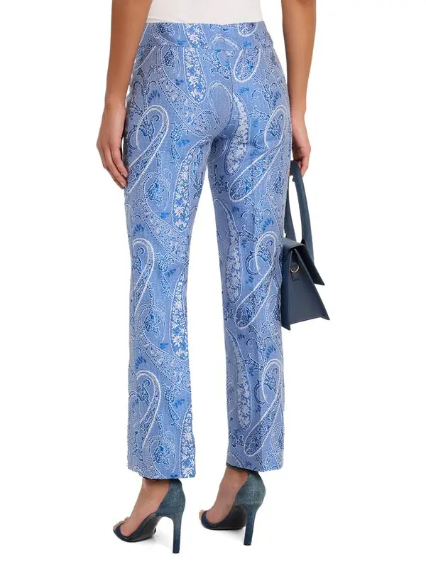 Etro Paisley Flared Trousers