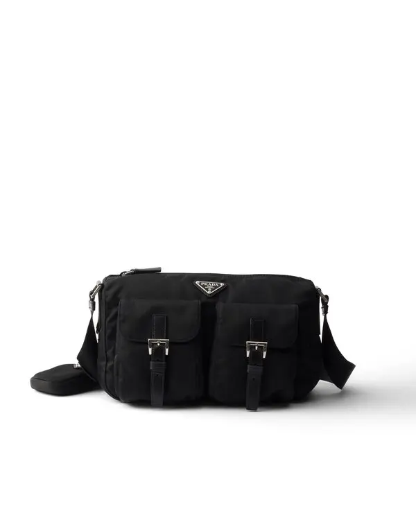 Prada Re-nylon Shoulder Bag - Black