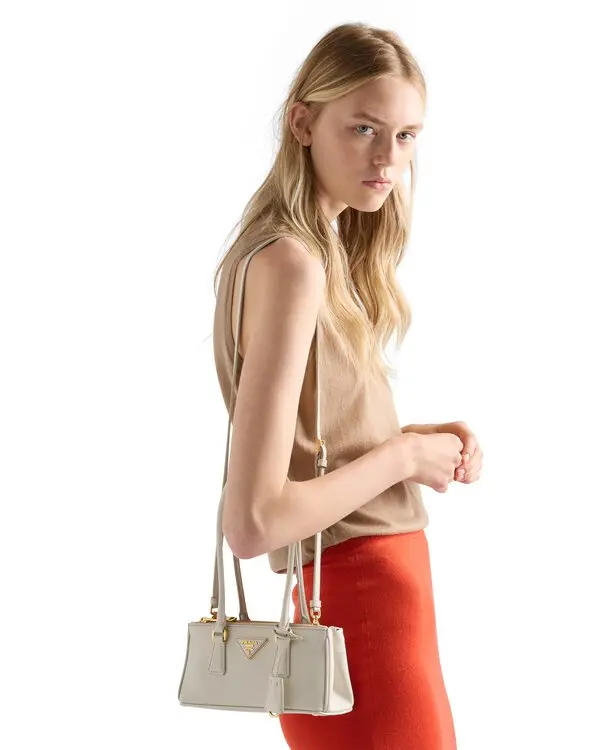 Prada Galleria Saffiano Leather Mini-bag - Neutral