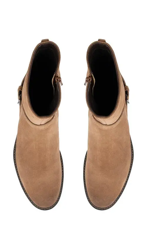 Ecco Sartorelle 25 Buckle Boot - Camel