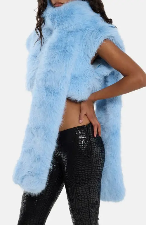 JADED LONDON Saskia Faux Fur Shrug