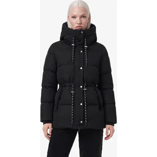 ALPENHAUS Montbelle ¾ Length Puffer - Black