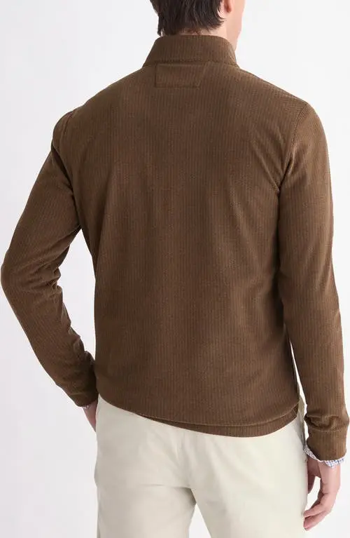 Vineyard Vines Calmwater Quarter Zip Sweater - Coconut