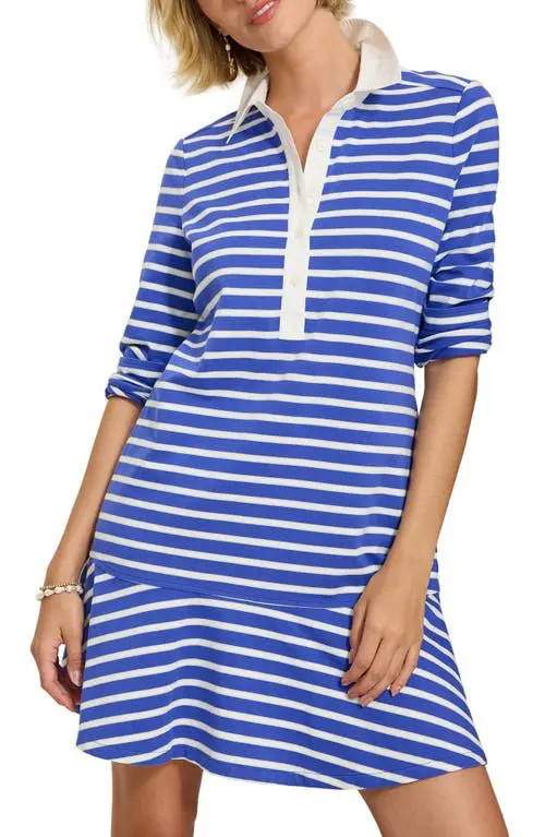 Tommy Bahama Seaside Splendor Striped Dropped Waist Shift Dress