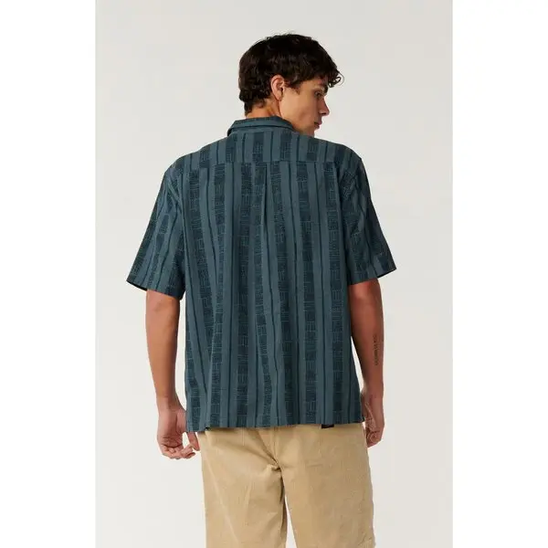 Rip Curl Pacific Rinse Stripe Button Up Shirt