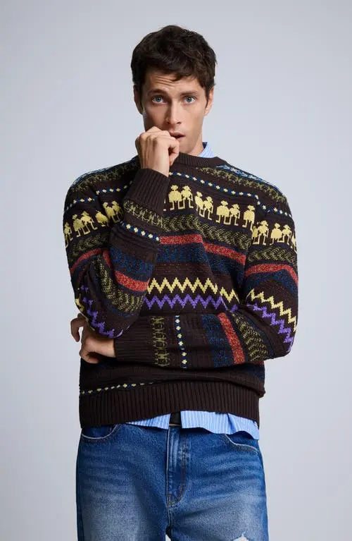 Desigual Patterned Sweater