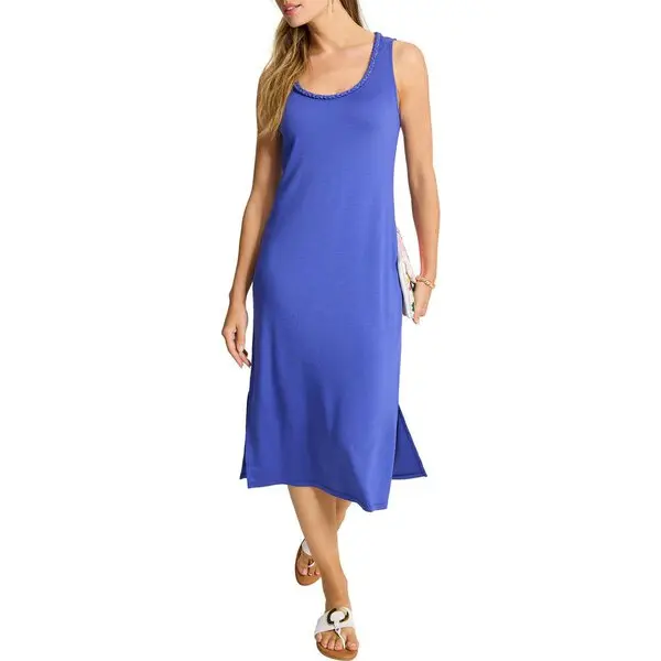 Tommy Bahama Darcy Braided Sleeveless Midi Dress