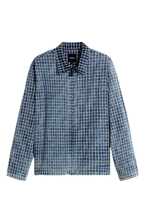 Desigual Long Sleeve Zip Shirt
