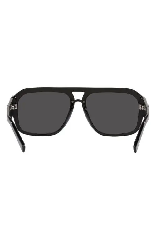 Dolce & Gabbana 58mm Aviator Sunglasses