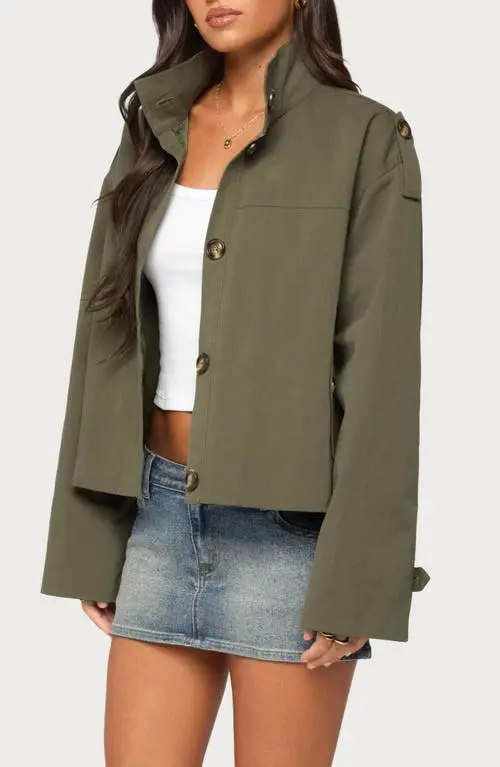 EDIKTED Beira Button Up Jacket
